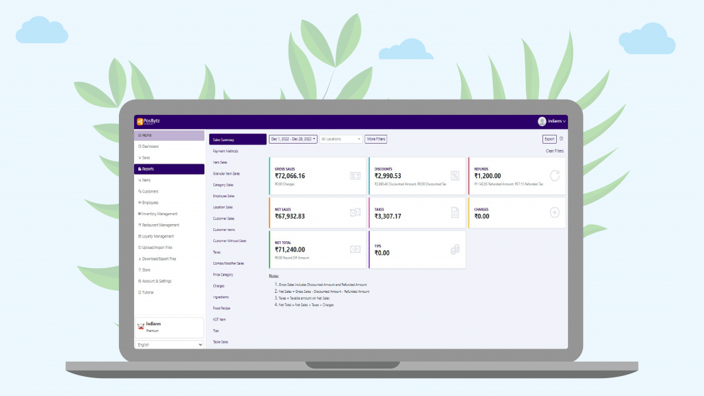 Retail POS system - Posbytz