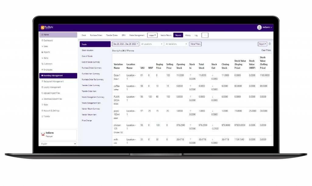 POS reports - How Does it Work