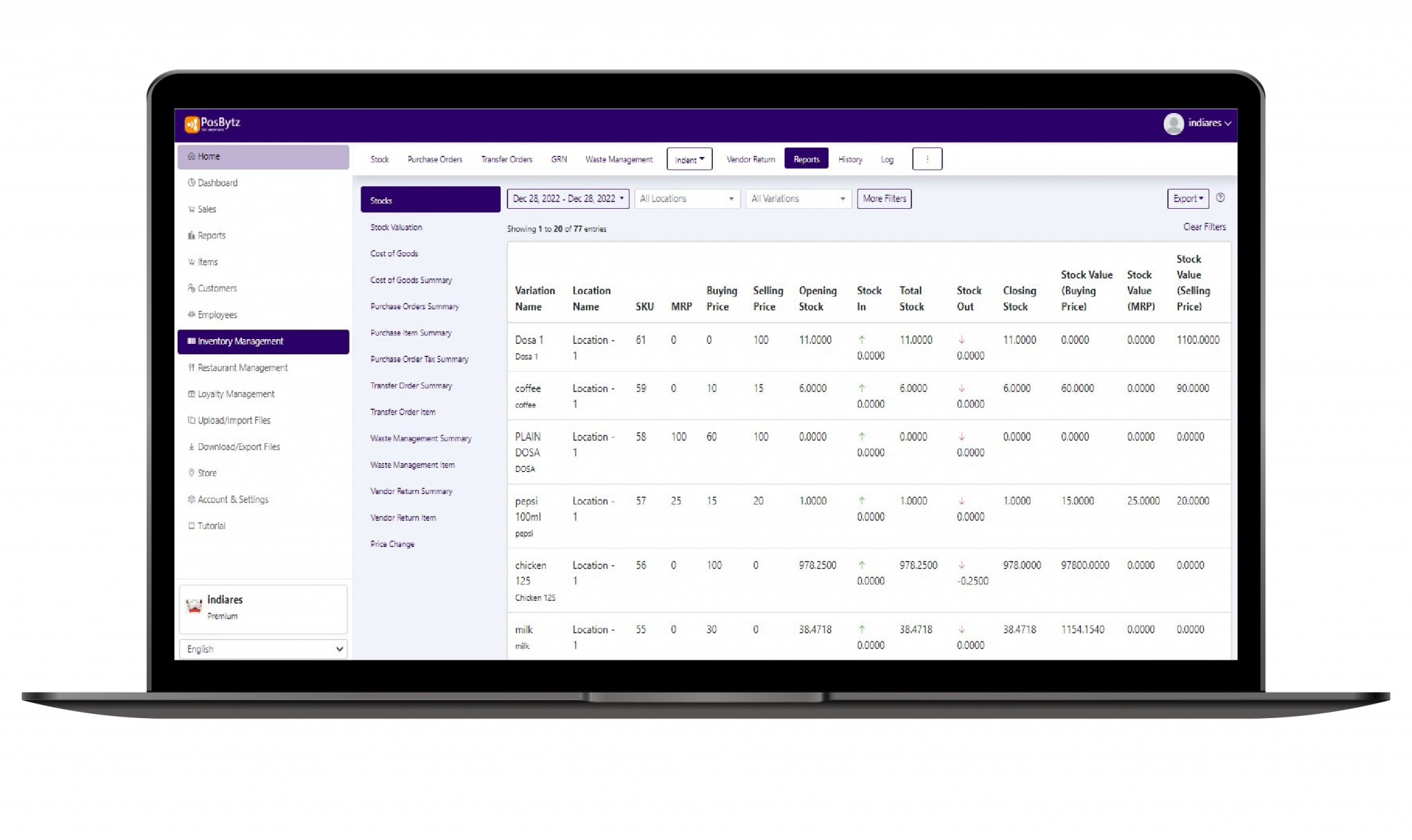 POS reports - How Does it Work
