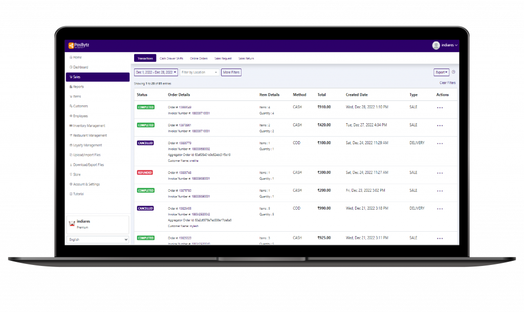 POS reports - How Does it Work