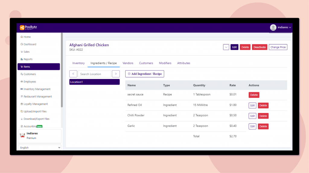 Restaurant Inventory Management Software to optimize operations