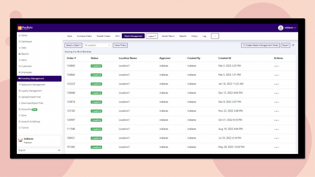 Restaurant Inventory Management Software to optimize operations